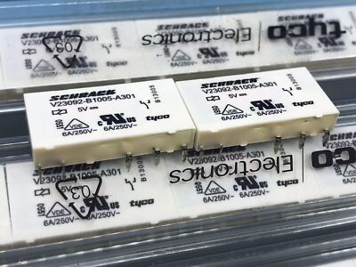 New V23092-B1005-A301 Power Relay 6A 5VDC 5 Pins x 2pcs | eBay