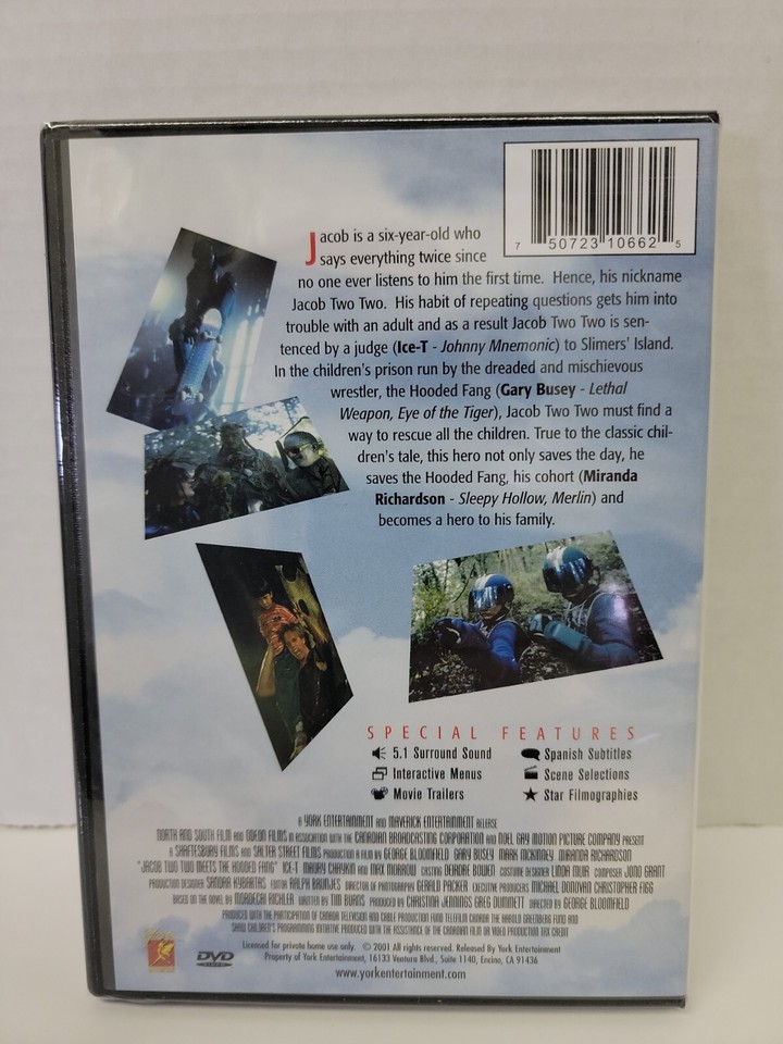 JACOB TWO TWO MEETS THE HOODED FANG DVD MOVIE Gary Busey Ice-T | eBay