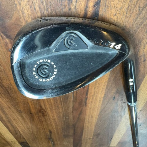 Cleveland Cg14 Black Pearl Wedge 60° Steel Shaft Wedge Flex Right ...