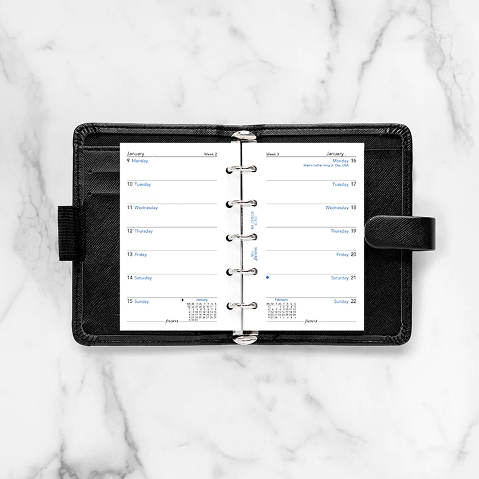 Filofax Diary Mini 2024 Week On One Page | Grelly UK