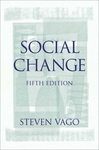 Social Change by Vago, Steven 9780131115569| eBay