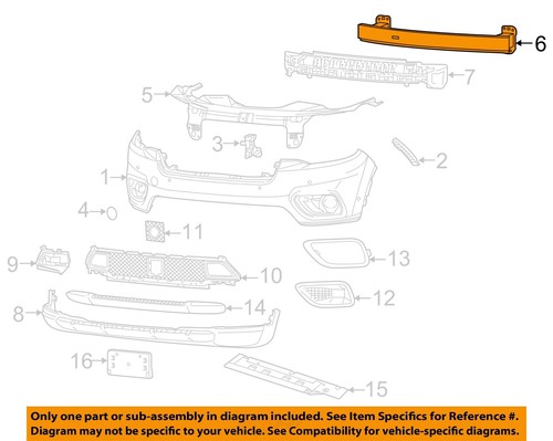 CHRYSLER OEM 19-22 Cherokee Front Bumper Bumper Components-Impact Bar ...
