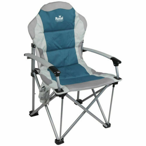 Royal Commander Blue Folding Camping Chair - 355369 for sale online | eBay