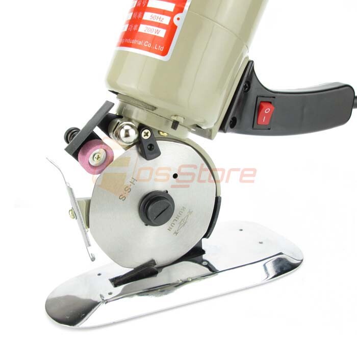 Electric Cloth Textile Cutter Fabric Leather Cutting Machine Scissor ...