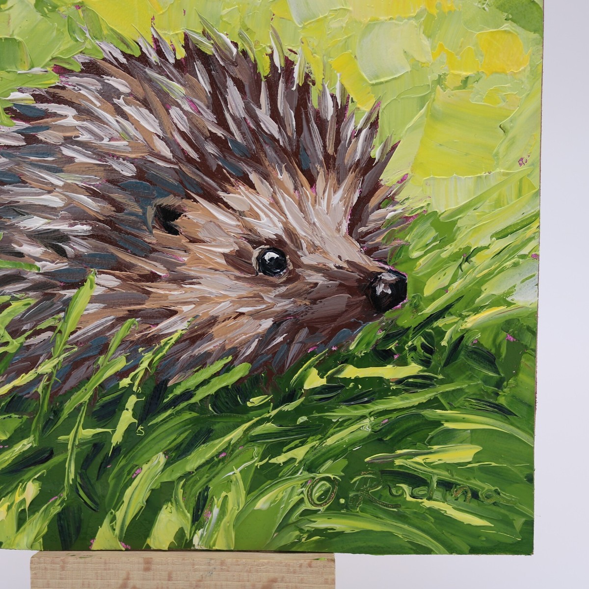 Hedgehog Painting