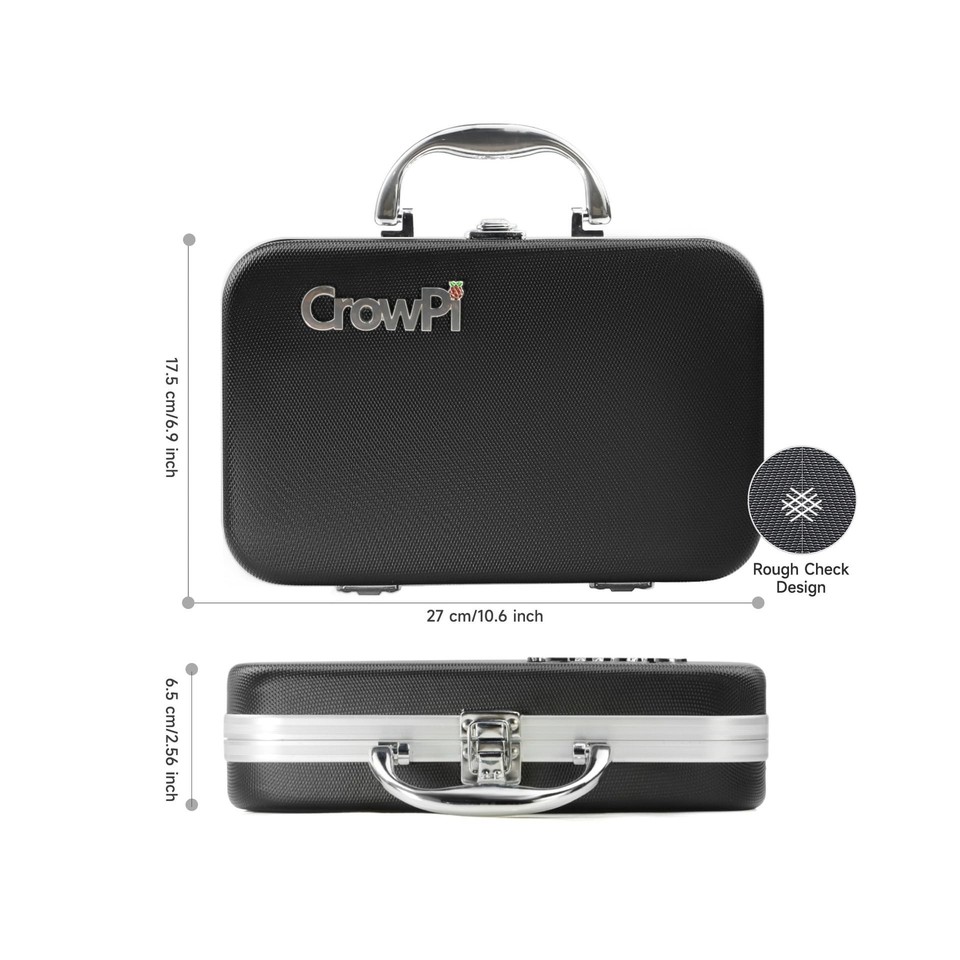 ELECROW for Raspberry Pi 5 8GB Kit, with Pi 5 8GB Single Board Computer ...