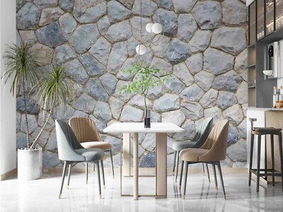 3D Rock Texture Wallpaper Wall Mural Removable Self-adhesive 644 | eBay ...