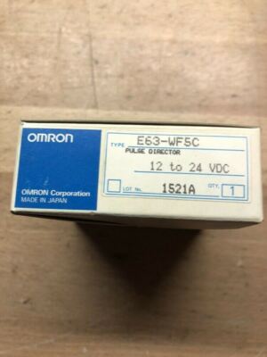 OMRON E63-WF5C/4A476 ROTARY ENCODER FOR E2C PULSE DIRECTOR 87334-NIB | eBay