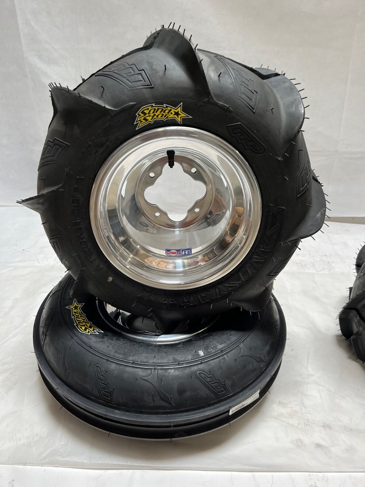 ITP Sand Star Paddle Tires DWT A5 Rims | LTR450 LTZ400 KFX400 KFX450R ...