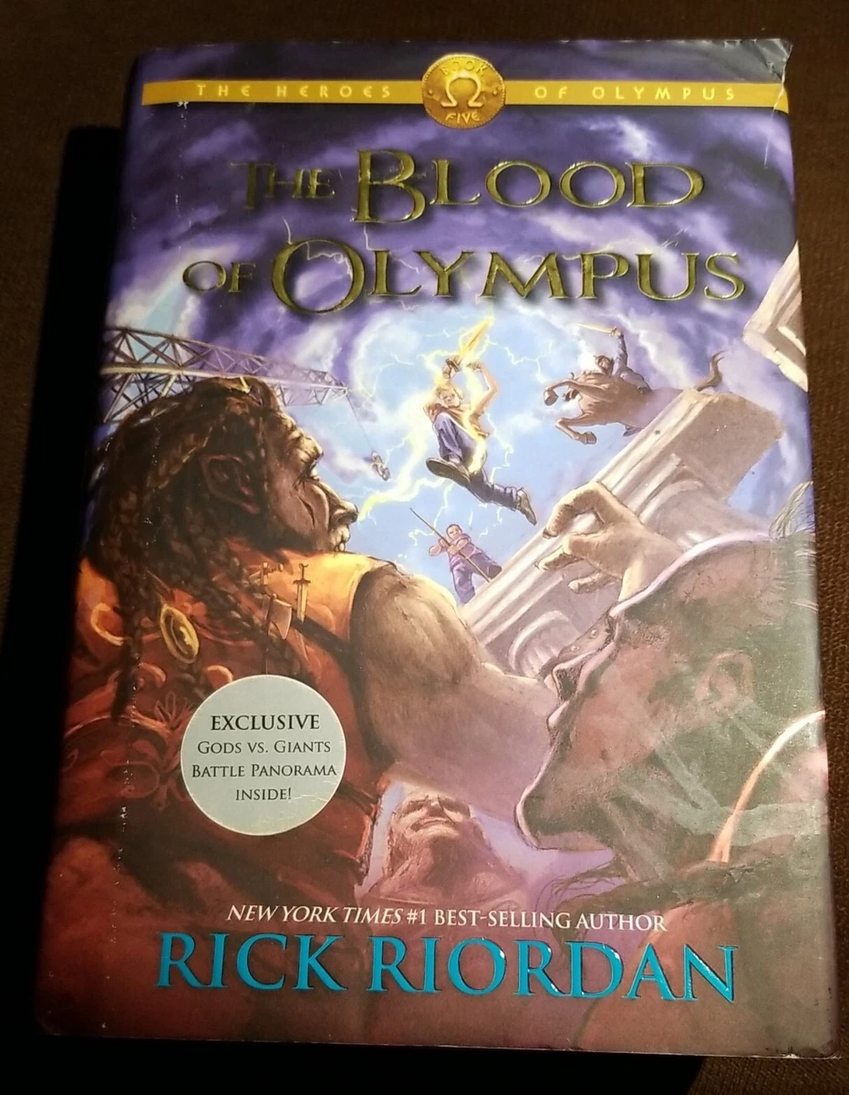 Blood Of Olympus Book Cover