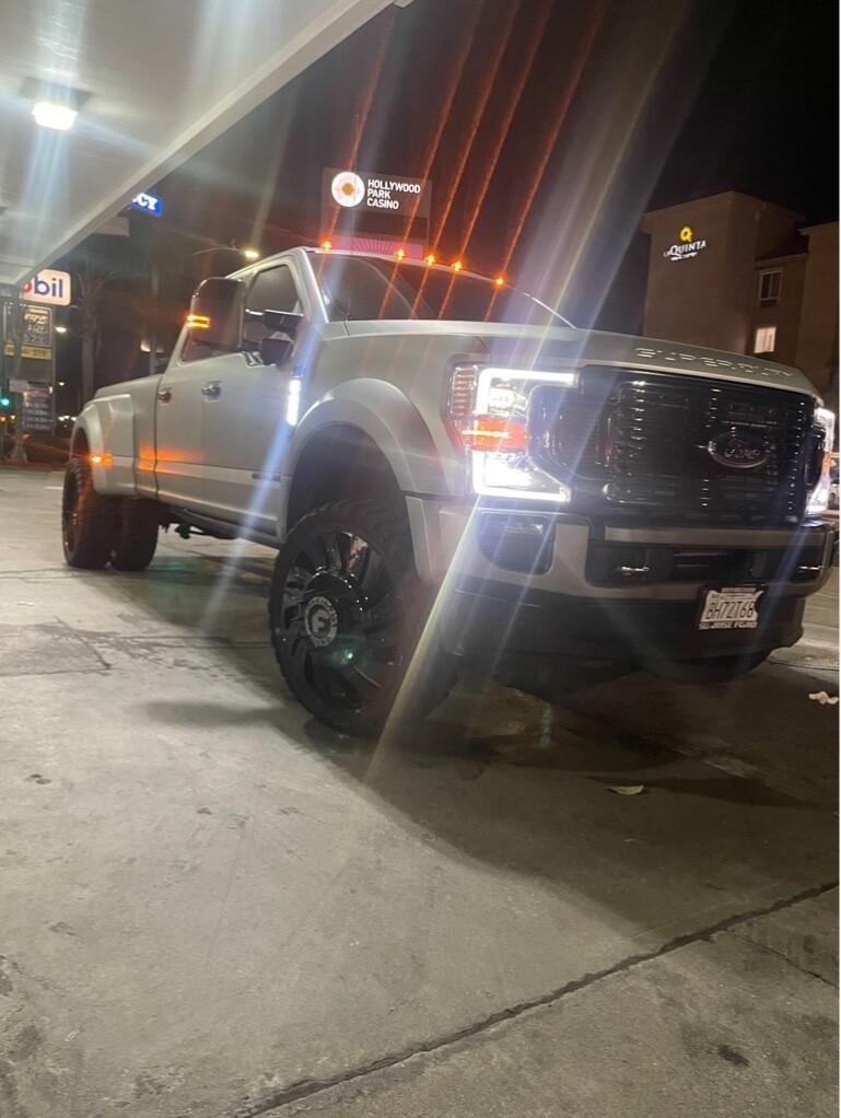 26” Turbinata Forgiato Dually Rims 10 Lug Came Off A Ford F450! Blow ...