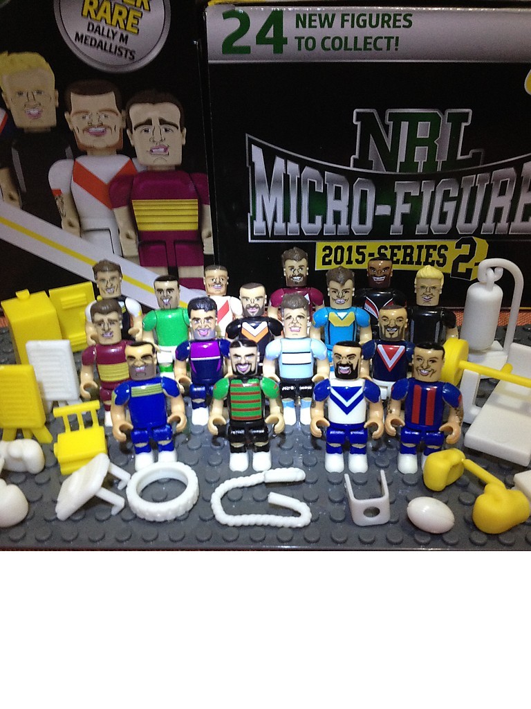 NRL 2015 Micro Figures - Pick your Series 2, Home Players Combine Post ...