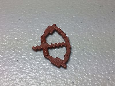 LEGO Minecraft Pixelated Bow & Arrow Reddish Brown Steve Minifigure ...