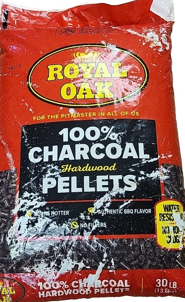 Royal Oak 100% Hardwood Charcoal Pellets for Real BBQ Flavor, Grilling ...