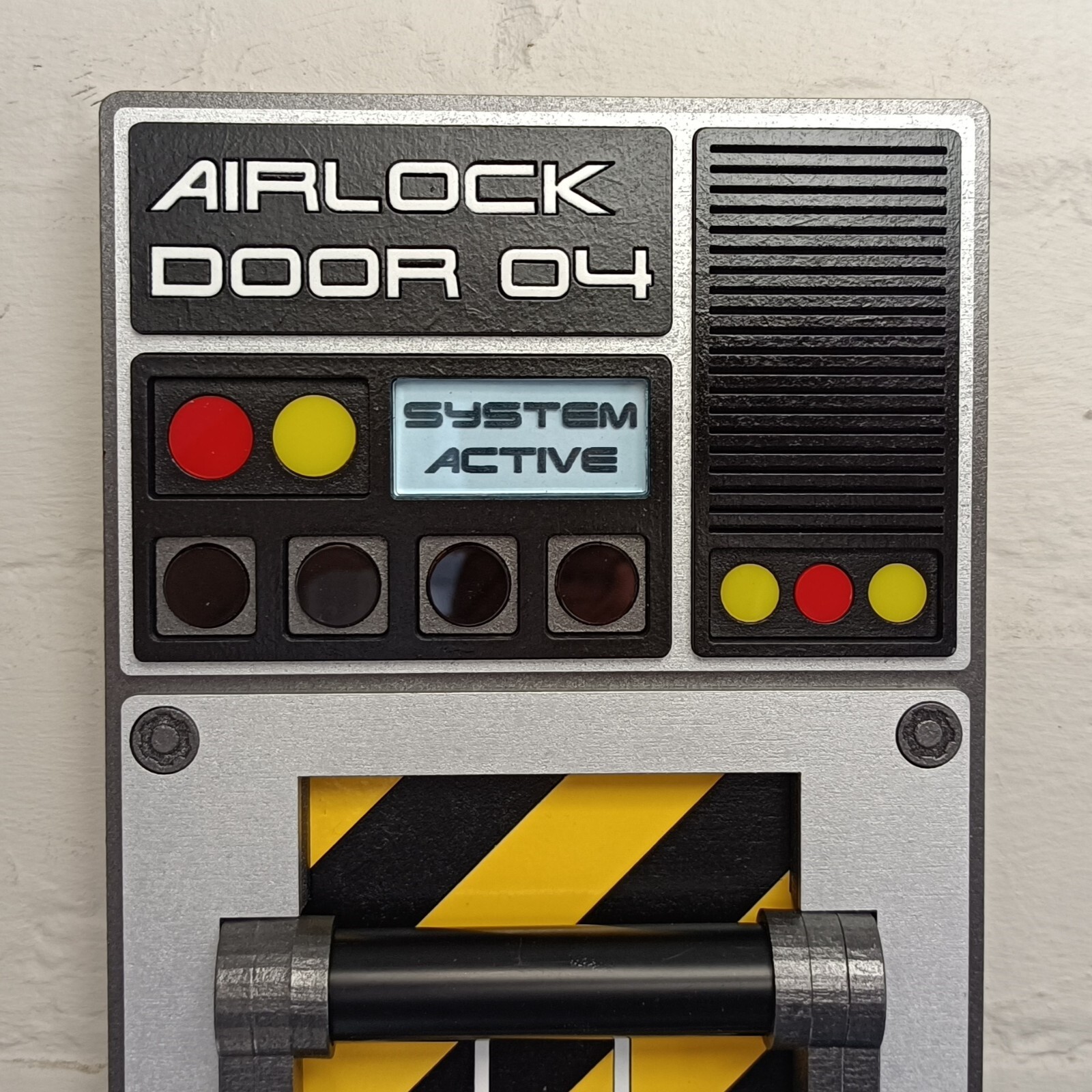 Sci-Fi inspired Airlock Door Control Panel / 3d Prop entry handle ...
