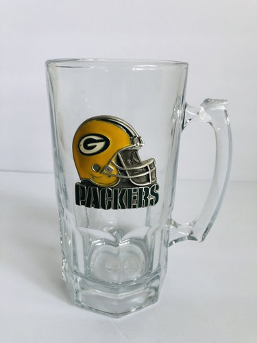 Green Bay Packers NFL Beer Stein Mug Large Vintage New | eBay