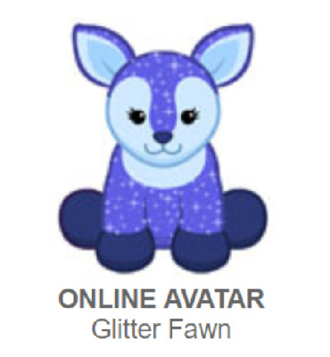 Webkinz Classic Glitter Fawn *Code Only* | eBay