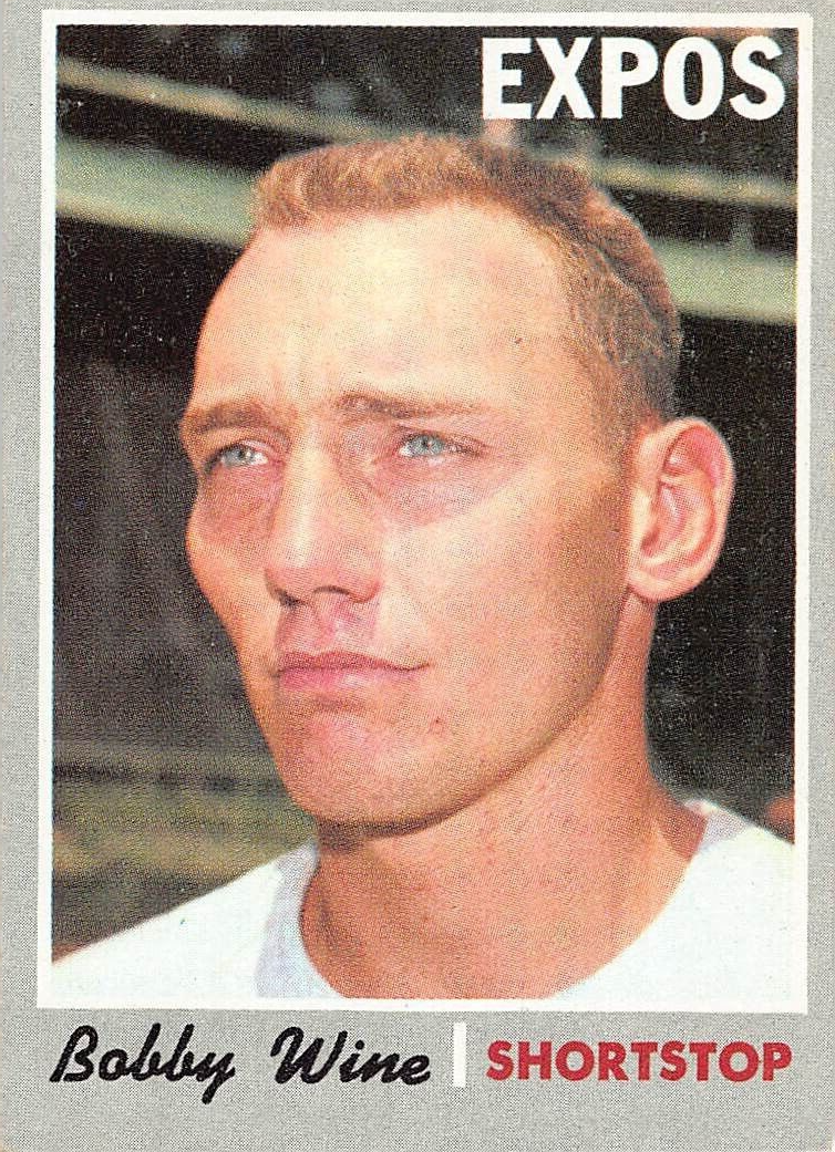 1970 Topps Baseball Bobby Wine #332 EX CONDITION MONTREAL EXPOS | eBay