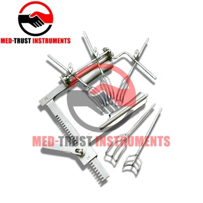 Cooley Cosgrove Mitral Valve Heart Retractor Complete Set ...