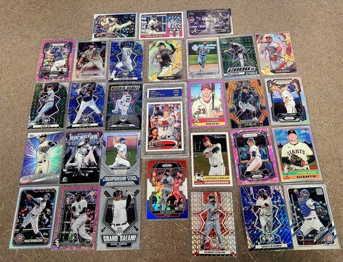 MLB 30 Card Lot Slab Parallels Inserts Rookies 30 Cards | eBay