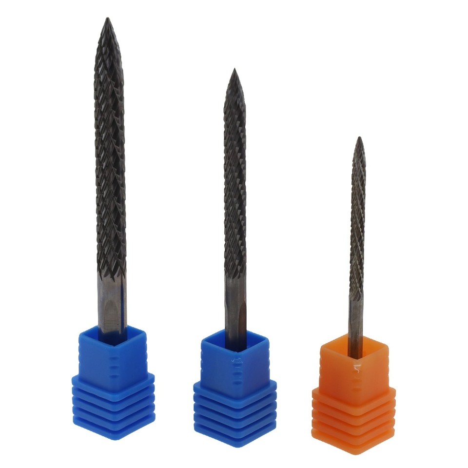 Essential 3PCS Carbide Burr Drill Bits for Tire Repair and Wire Cutting ...