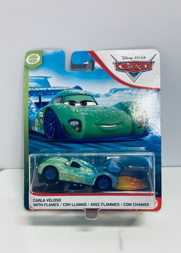 Disney Pixar Cars diecast Carla Velosa with flames | eBay