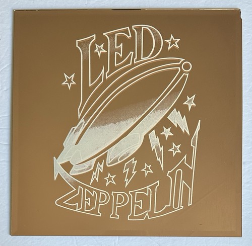 LED ZEPPELIN Vintage Carnival Fair Glass Mirror Prize 12”X 12” | eBay
