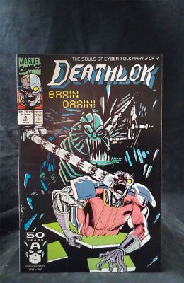 Deathlok #4 1991 Marvel Comics Comic Book b&b | eBay