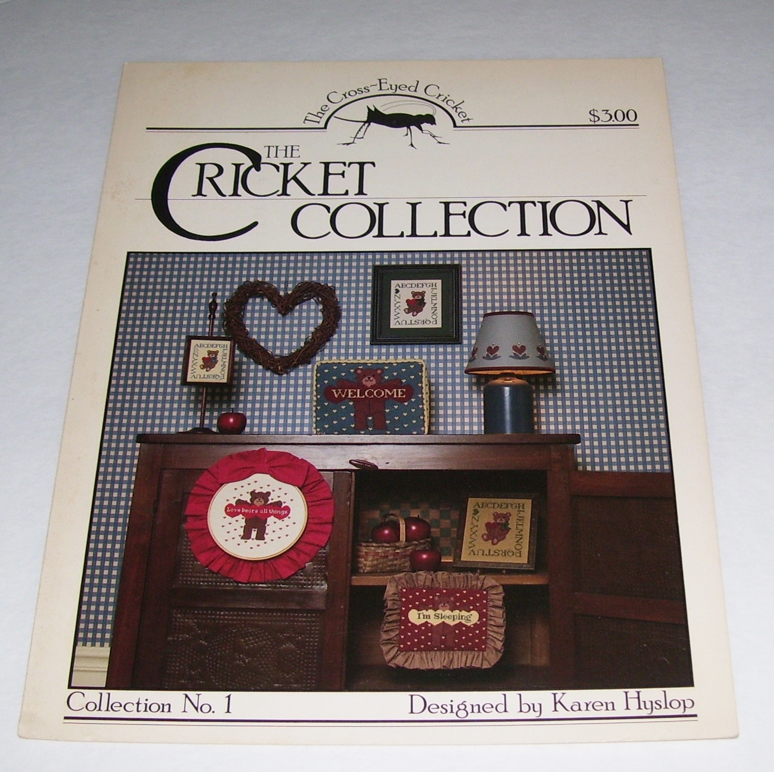 COUNTED CROSS STITCH LEAFLET PATTERN THE CRICKET COLLECTION #1 | eBay