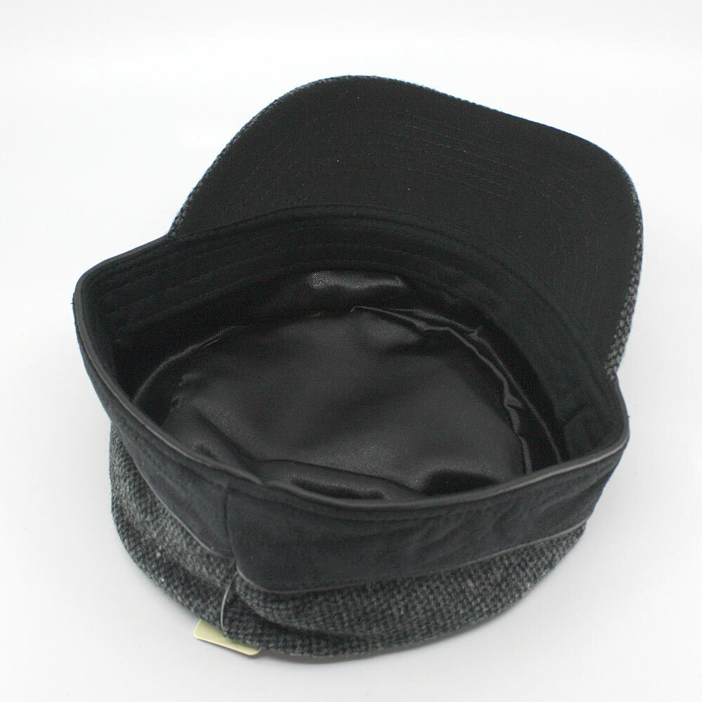 New Fall Winter Army Men Women Cadet Hunting Cap L XL Wool Black Olive ...