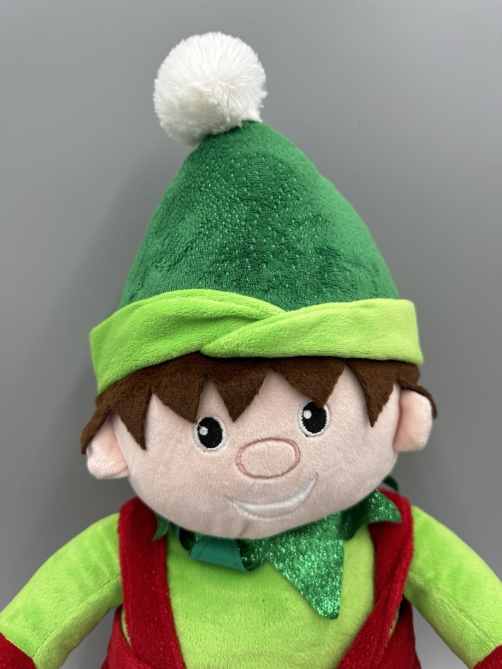 Large 20 Inch Stuff ELF Stuffed CHRISTMAS COLLECTOR'S CHOICE Plush Dan ...
