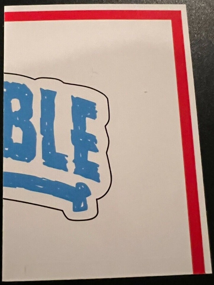 2021 MAGIC MARKER ART HORRORIBLE KIDS Series 6 #172b Beast LEE (Mark ...