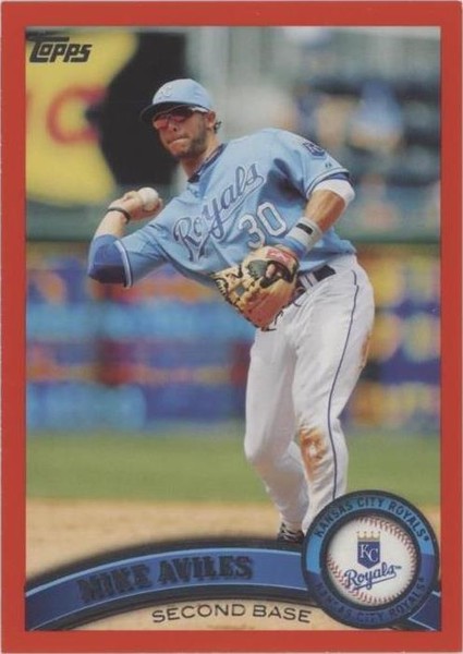 2011 Topps - Red #244 Mike Aviles /245 for sale online | eBay