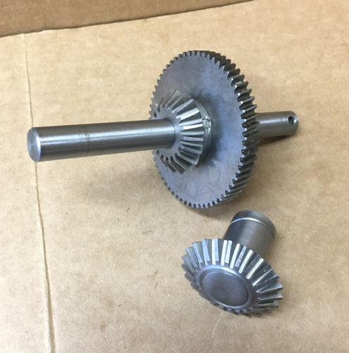 VINTAGE Worm Drive Follow Gear & Shaft Assy w/ Bevel Gear, KitchenAid ...