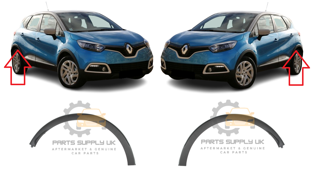 NEW FOR RENAULT CAPTUR 2013 - 2019 REAR FENDER ARCH MOLDING WHEEL TRIM ...