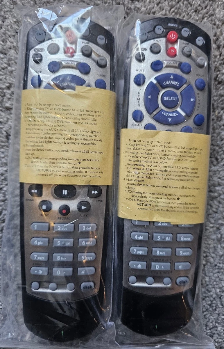 Dish Dvr Remote Codes
