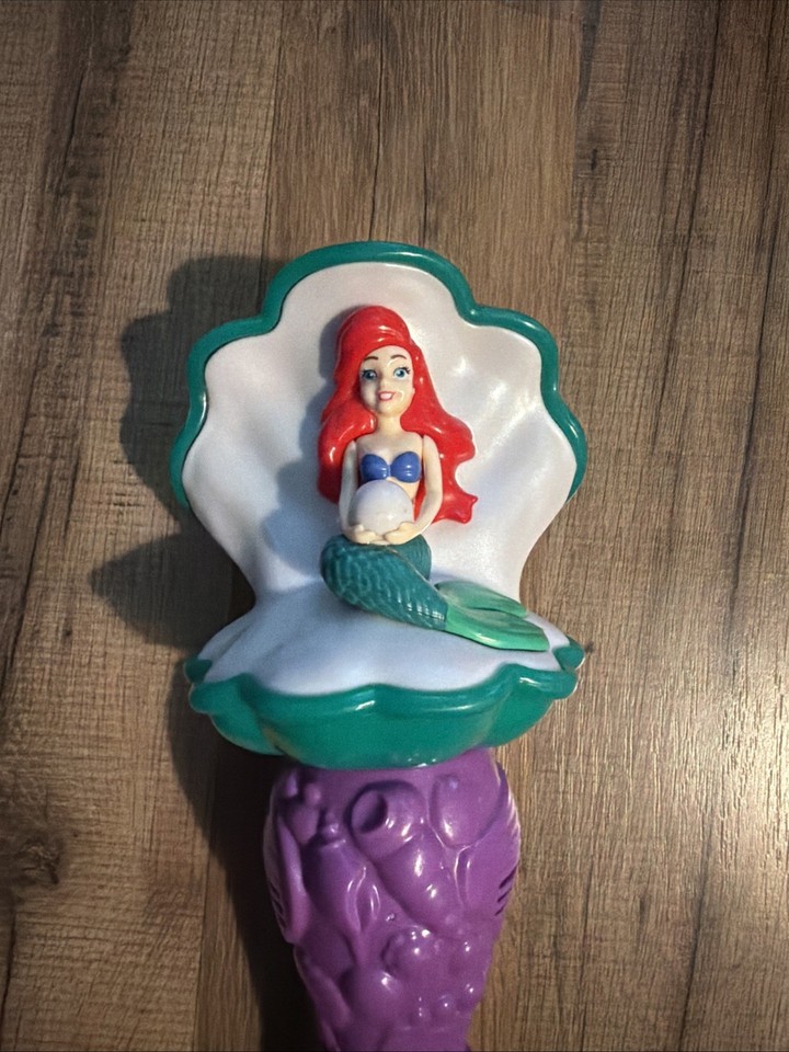 Vtg 1988 Disney Ariel The Little Mermaid Musical Lights Up Bubble ...