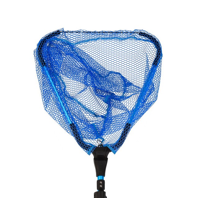 LEO Folding Fishing Net Collapsible Telescop Triangular Fish Landg ...