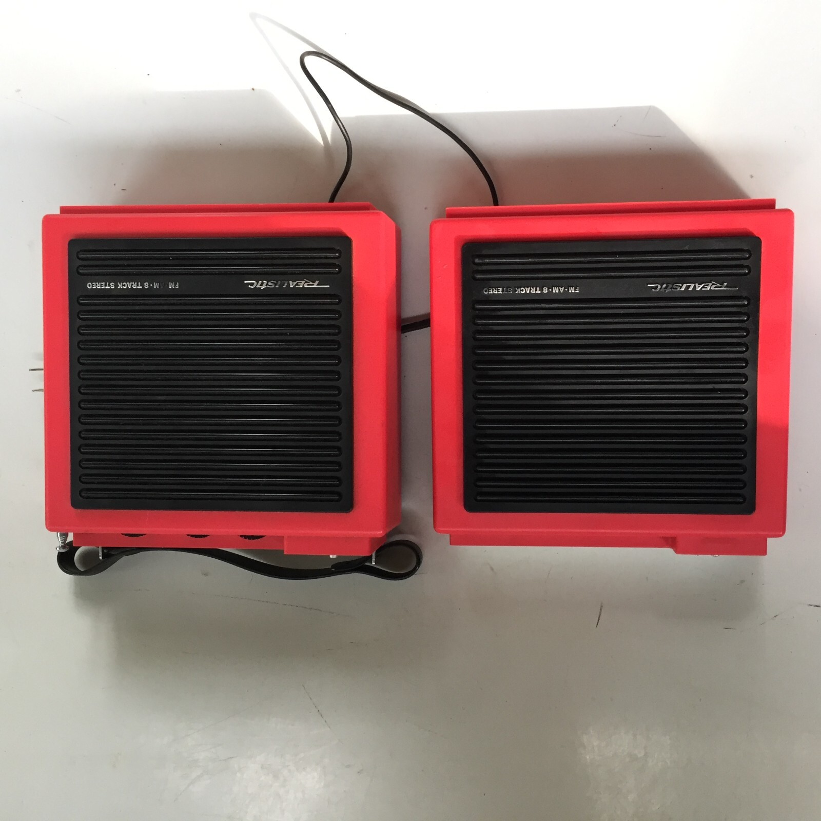 VINTAGE REALISTIC 8 TRACK STEREO PORTIPLAY CARTRIDGE PLAYER RADIO 14 ...