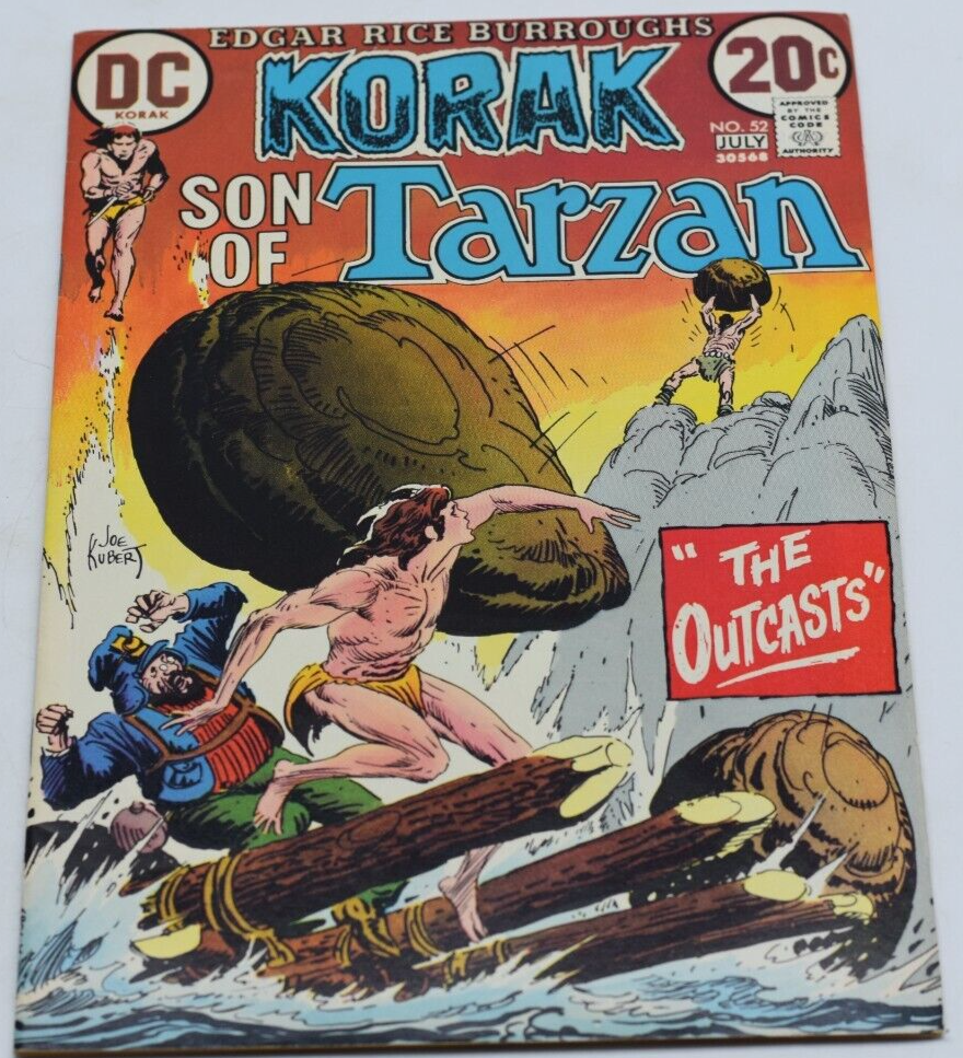Korak, Son of Tarzan #52, (1973, DC): The Outcasts! DC Comics FAST ...