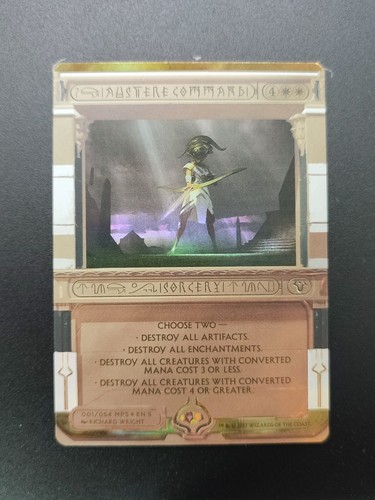 CARTE MTG Magic The Gathering : AUSTER COMMAND FOIL (ENG) NM | eBay