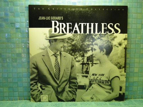 Breathless Jean-Luc Godard Criterion Collection Laserdisc -EXTRA LDs ...