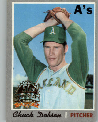 2019 Topps Heritage 1970 Topps Originals Buy Backs #331 Chuck Dobson ...