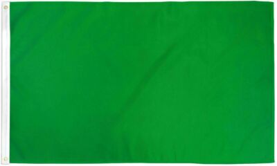 5X8 FT HUGE GREEN Solid Color Flag Blank Flag SUPER POLY 100D FADE ...