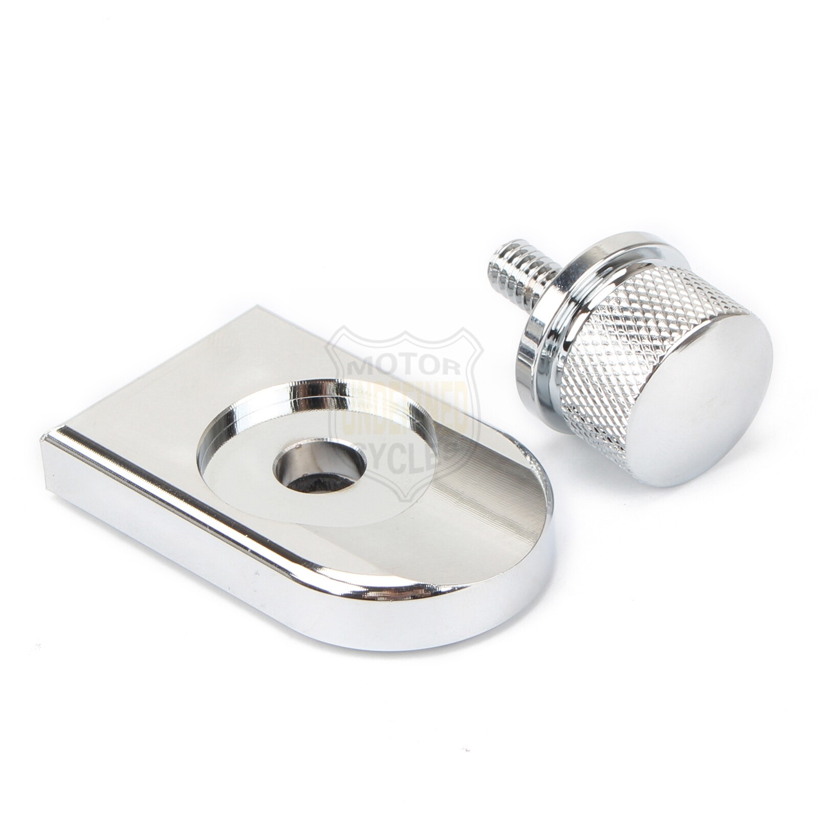 Motorcycle Seat Bolt Screw Mount Tab Knob Cover Nut Kit For Harley ...
