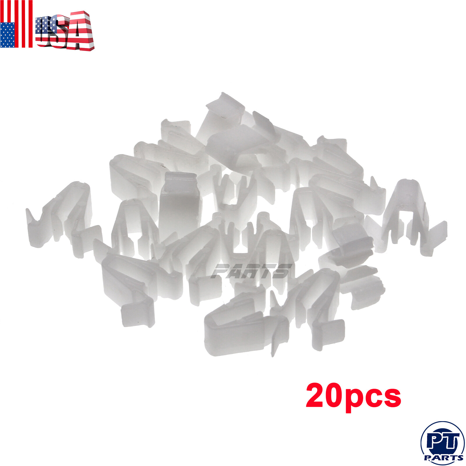 20pcs Repair Fastener Hold Door Garnish Moulding Clips for Toyota 67771 ...