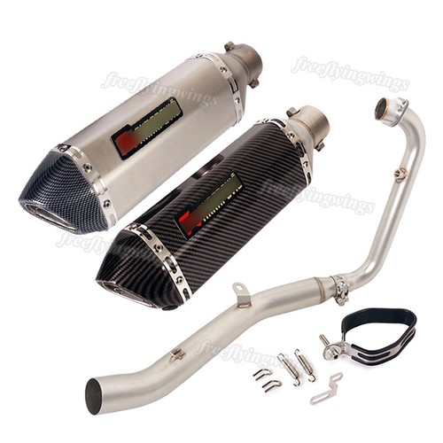 Header Link Pipe Exhaust System Muffler Silencer For Lifan KP-Mini 150 ...