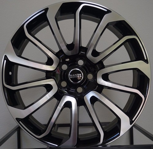 22" Range Rover Autobiography Wheels HSE Sport Land Rover Machine Black ...