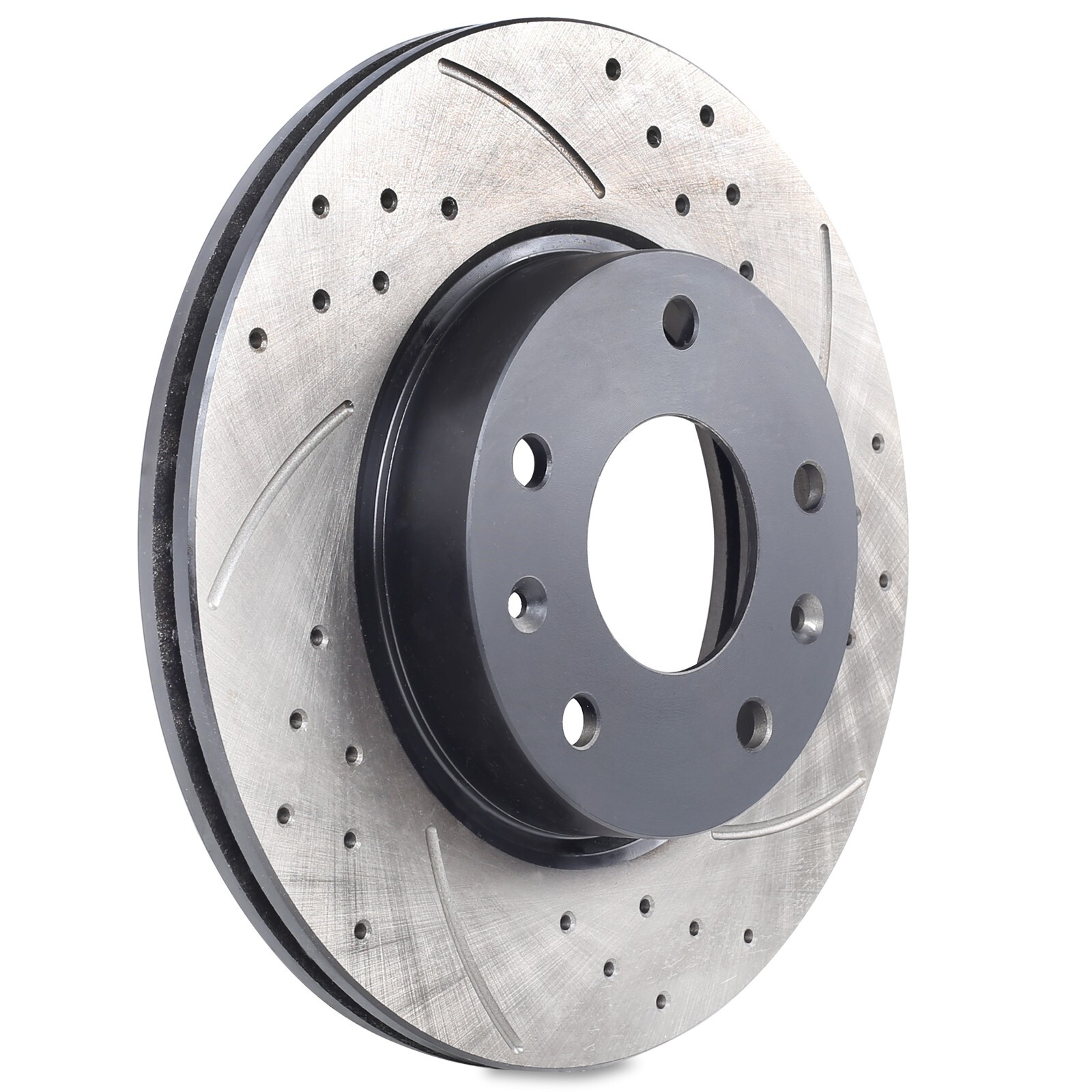 FRONT DRILLED GROOVED 277mm BRAKE DISCS FOR LAND ROVER FREELANDER 2.0 ...