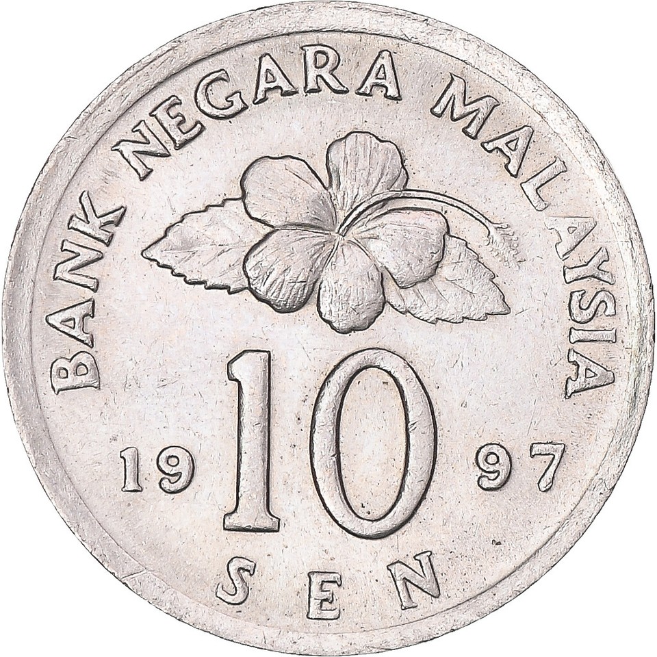 [#1332008] Coin, Malaysia, 10 Sen, 1997 | eBay
